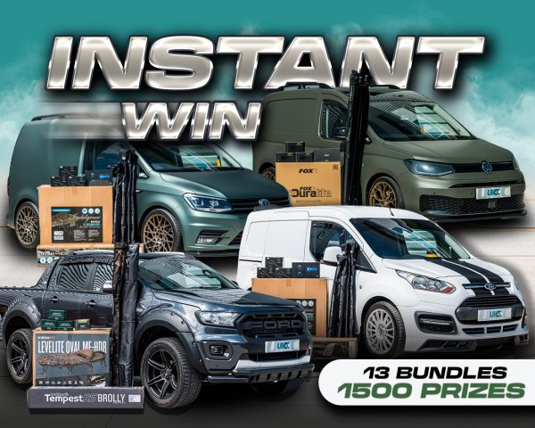 UKCC - Win Vehicles, Carp Gear, Tech & Cash