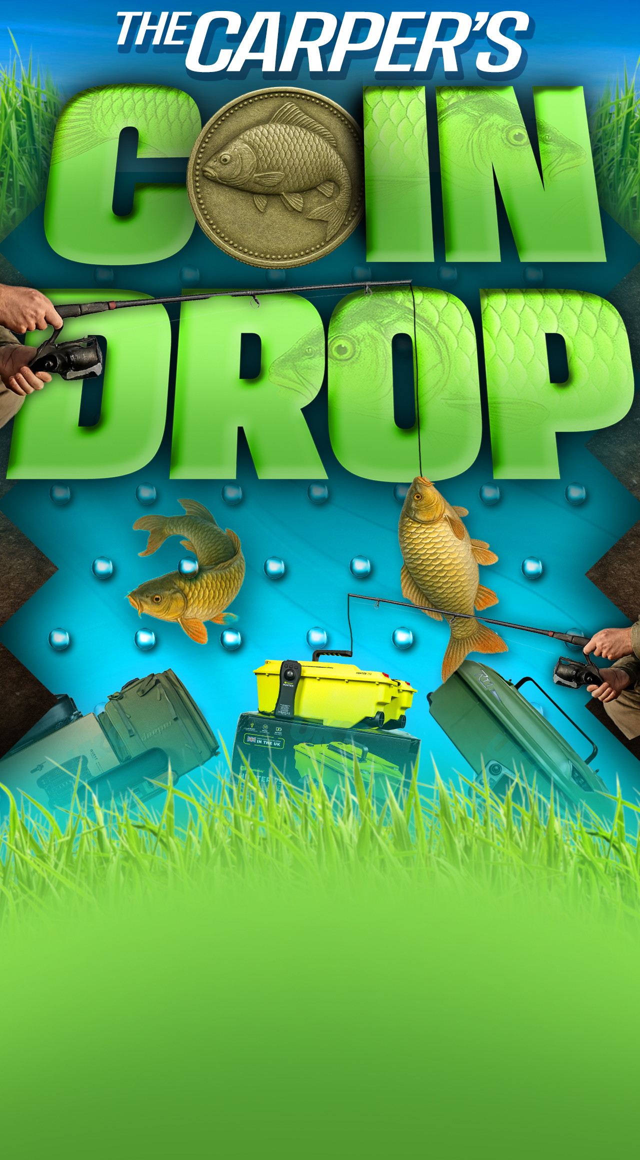 UKCC - Win Vehicles, Carp Gear, Tech & Cash